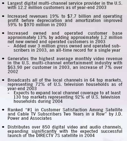 News Corp in 2005: Consolidating the DirecTV Acquisition - Business Strategy | Case Studies ...